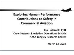 Exploring Human Performance Contributions to Safety in Commercial Aviation